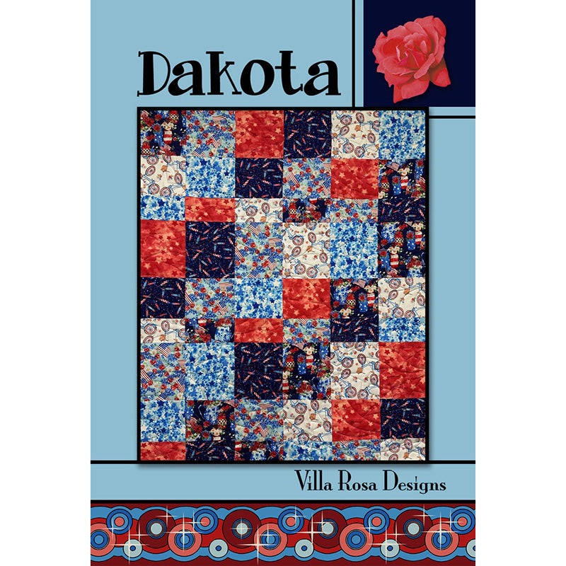 Dakota Quilt Pattern PDF Download - Quilting Fabrics, Sewing Tools ...