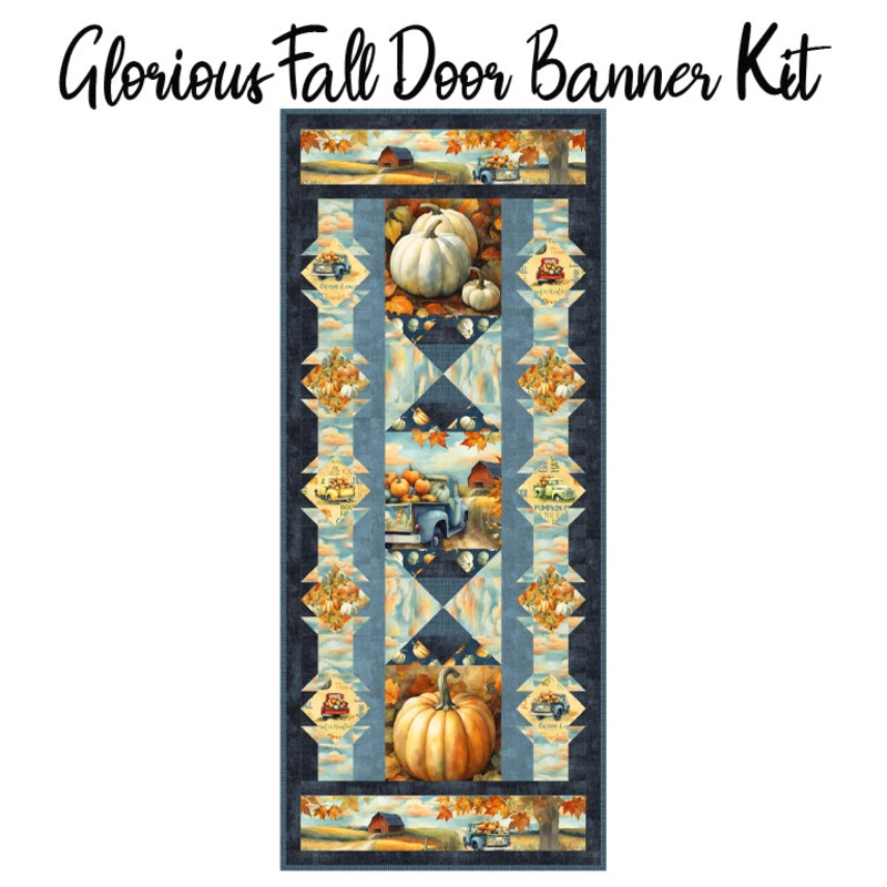 Glorious Fall Door Banner Kit from Wilmington - Quilting Fabrics ...