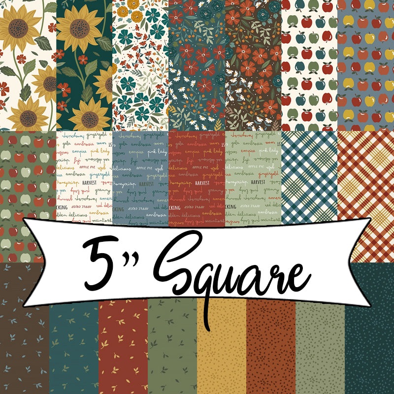 Honeycrisp 5" Squares - Quilting Fabrics, Sewing Tools, Embroidery ...