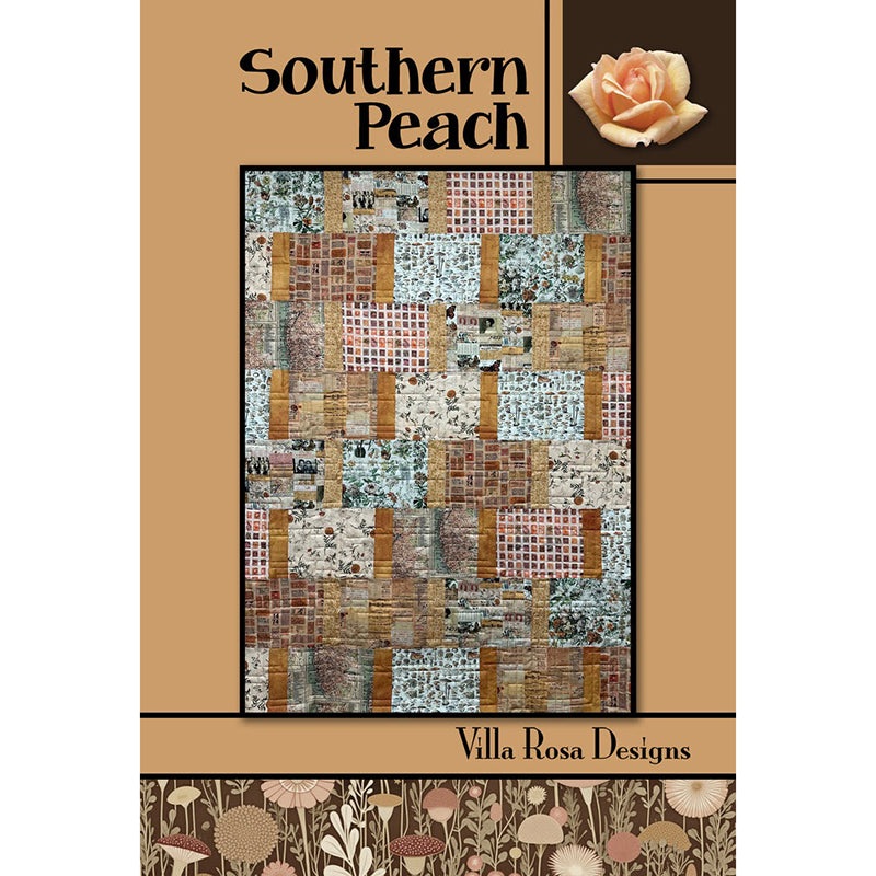 Southern Peach Quilt Pattern PDF Download - Quilting Fabrics, Sewing ...