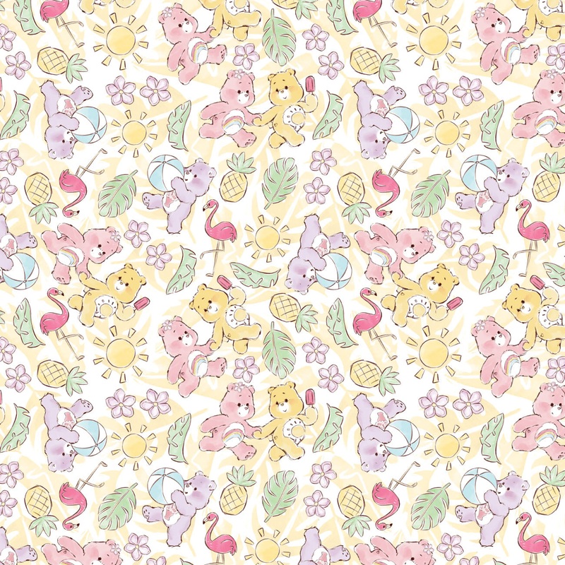 Care Bears Baby I Love Summer Collection-Sunshine Funshine-White ...