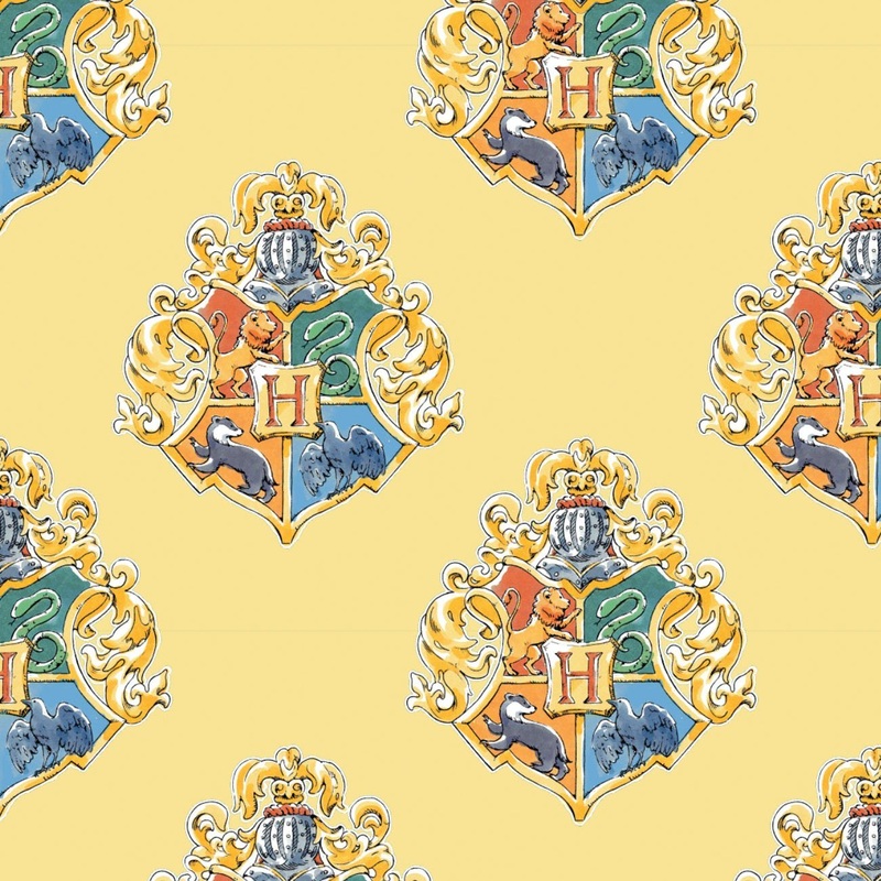 Wizarding World - Harry Potter Collection - Watercolor Crest Cotton 01 ...