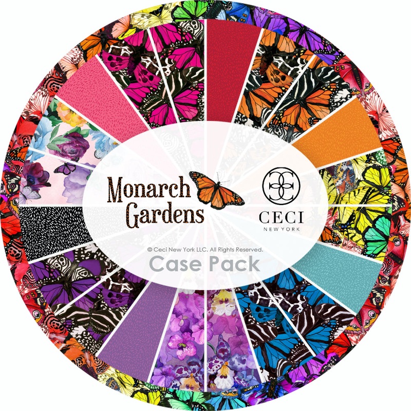 Monarch Gardens Collection Case Pack (130 Yards)-Multi-100% Cotton ...