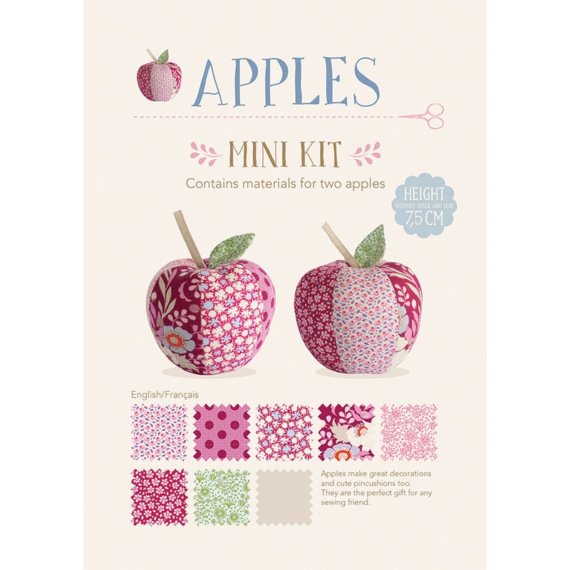Apples Mini Kit - Quilting Fabrics, Sewing Tools, Embroidery Supplies ...