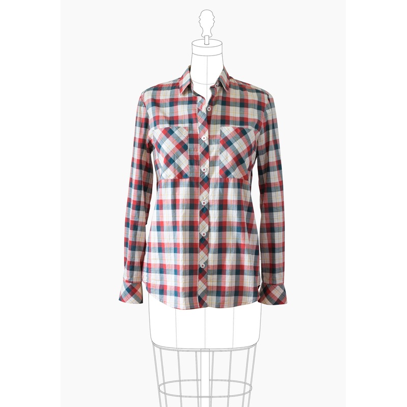 Archer Button Up Shirt pattern - Quilting Fabrics, Sewing Tools ...